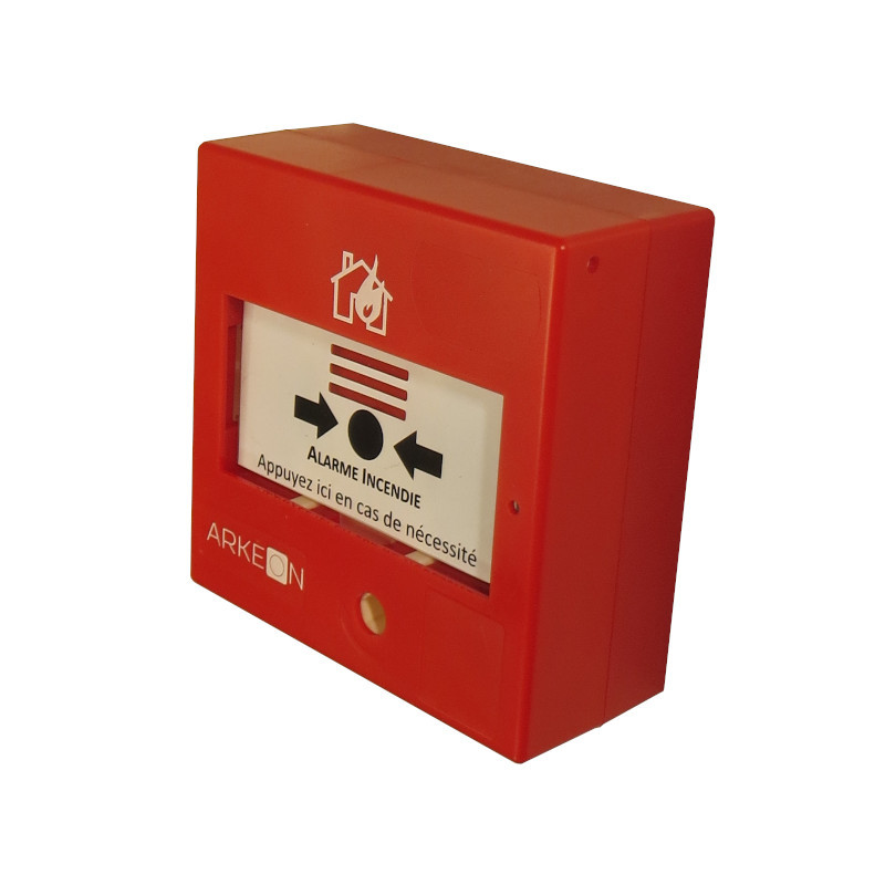 Déclencheur manuel conventionnel incendie